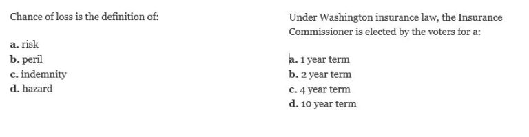 How to pass the Washington State Insurance Licensing Exam